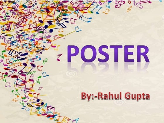 5 Types of Posters For Sale - Printed Originals | PDF