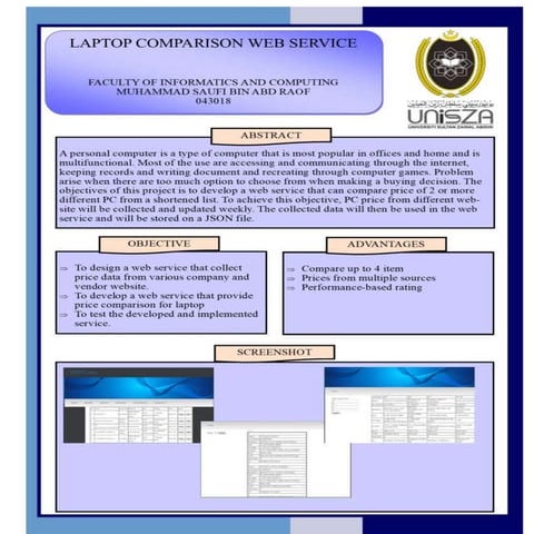 Poster Final Year Project | PPTX