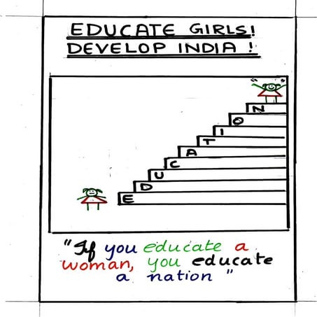 Poster on importance of girl-child education | PDF