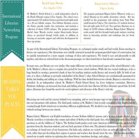 Reading takes you places | PDF