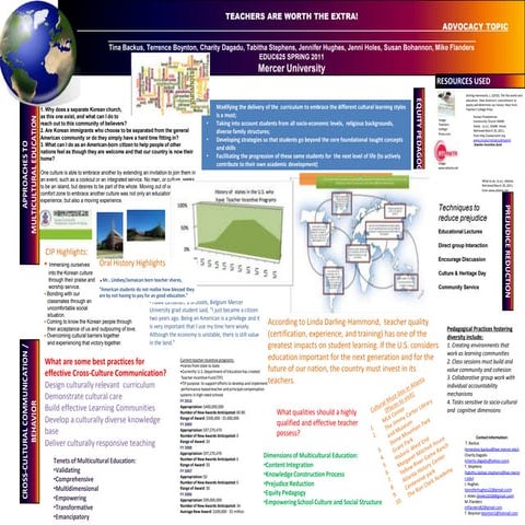 Poster final | PPTX | Education industry | Industries