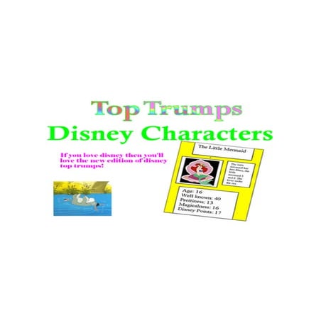 Poster For Top Trumps | PDF