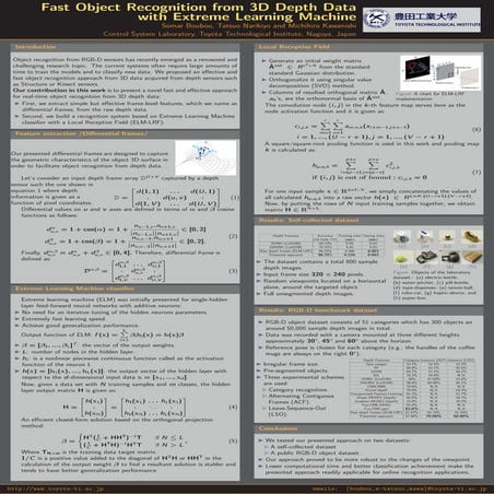 Fast Object Recognition From 3d Depth Data With Extreme Learning