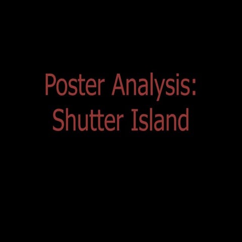 Poster Textual Analysis | PPTX