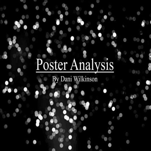 Poster analysis | PPT