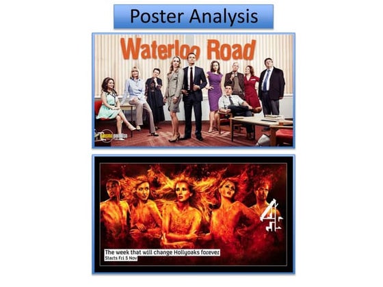Analysis of soap opera posters | PPT