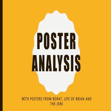 Poster analysis | PPT | Free Download