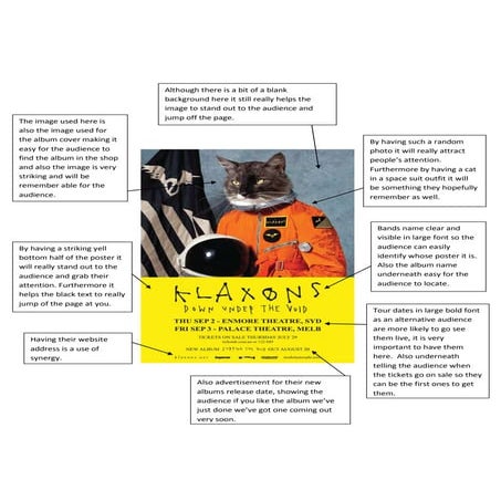 Example magazine advert analysis | PPTX