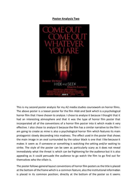 Survey Key Findings- Film Poster | PPT