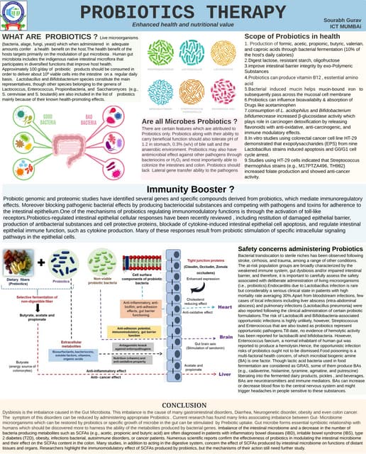 Understanding the benefits of probiotics | PPT