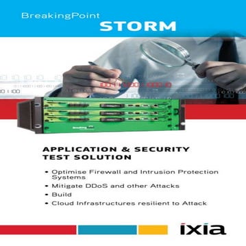 Poster BreakingPoint Storm | PPTX