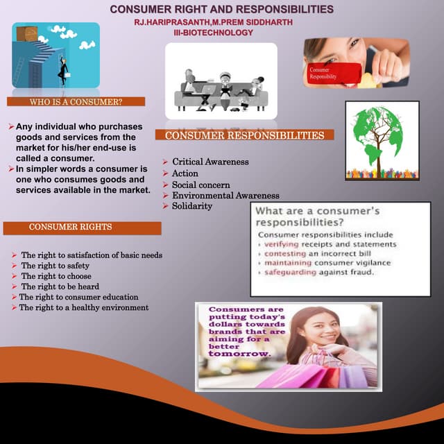 Poster consumer | PPTX | Business | Business and Finance
