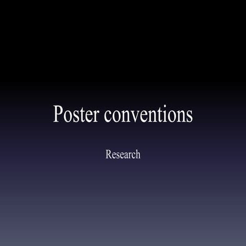 THE DEFINITION OF POSTER, KINDS OF POSTER | PPTX
