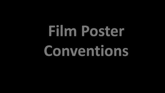 Film poster conventions | PPT