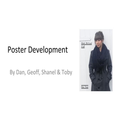 Poster Development | PPT