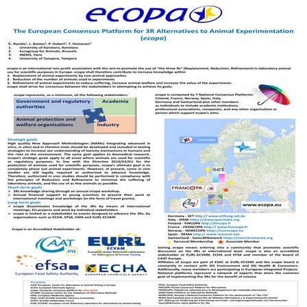 ecopa, The European Consensus Platform for 3R Alternatives to Animal ...