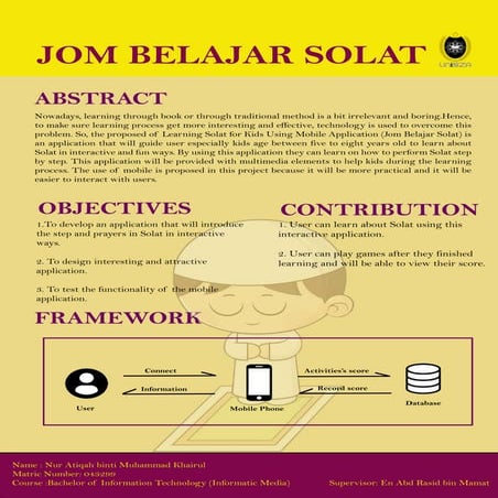 Jom Belajar Solat Mobile Application | PDF