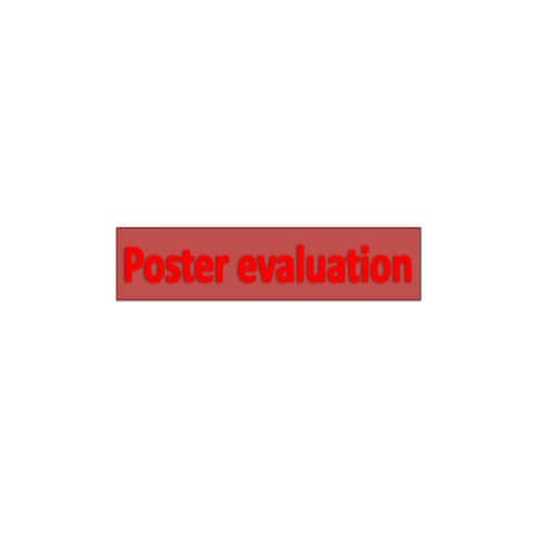 Poster evaluation | PPTX