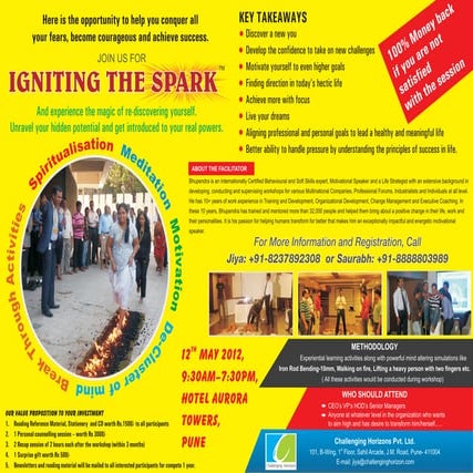 Igniting the Spark | PDF