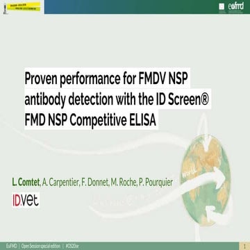 OS20 - Proven performance for FMDV NSP antibody detection with the ID ...