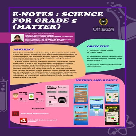Poster E-Notes : Science for Grade 5 (Matter) | PDF