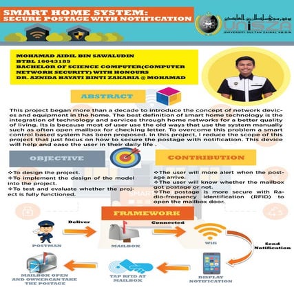 SMART HOME SYSTEM : SECURE POSTAGE WITH NOTIFICATION | PDF