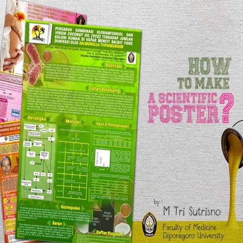 Poster ilmiah | PPTX