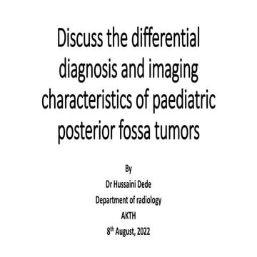 POSTERIOR FOSSA MASSES- DEDE.pptx