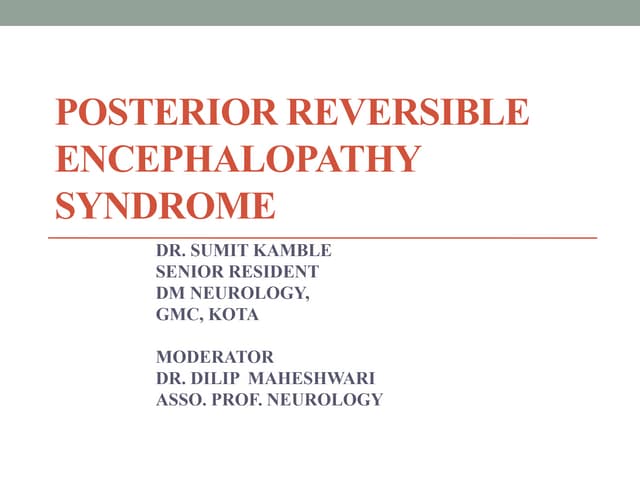 Hypoxic ischemic encephalopathy: Lecture on HIE | PPT