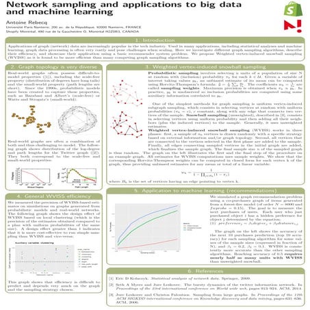 Network Sampling And Applications To Big Data And Machine Learning Pdf 1538