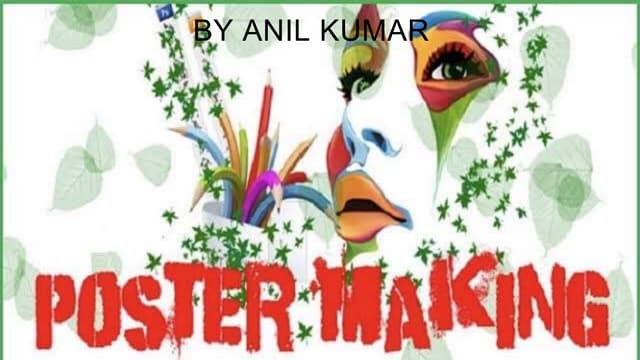 Poster Making - Grade 11 English CBSE | PDF