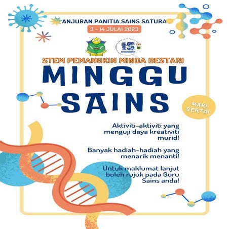 Poster Minggu Sains | PDF