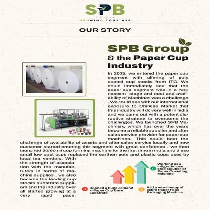 SPB Machinery & The Paper Cup Machine - Our Story | PDF