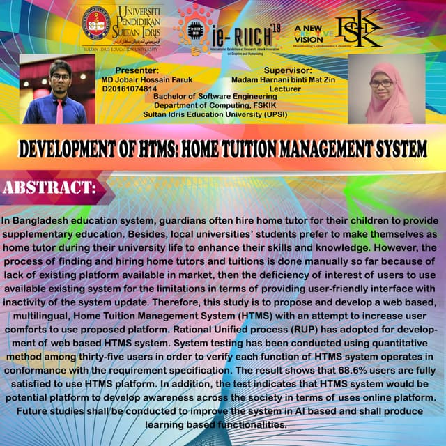 Development of HTMS: Home Tuition Management System | PDF