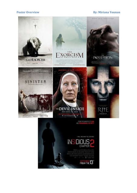 Sinister poster analysis | PPT