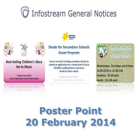 Poster Point 20 March 2014 | PPTX
