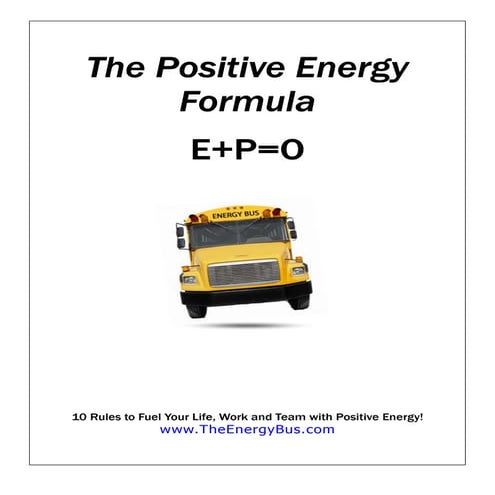 Poster Positive Energy Formula | PDF