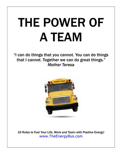 Poster Positive Energy Formula | PDF