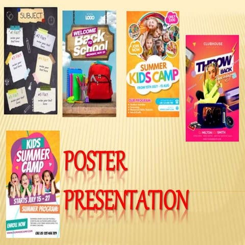 Poster presentation.pptx clearly outline thr purpose of your poster | PPT