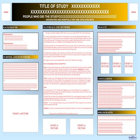 Poster Presentation Template 48x36