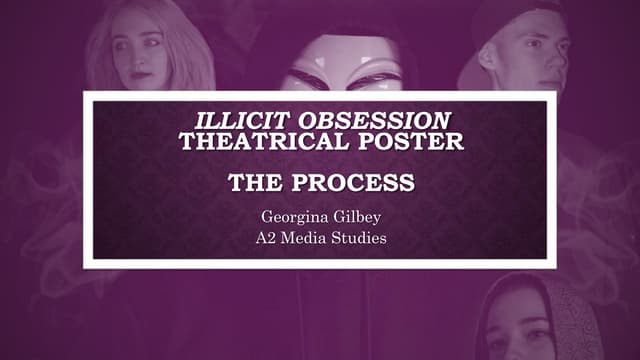 Ancillary task production process poster | PPTX