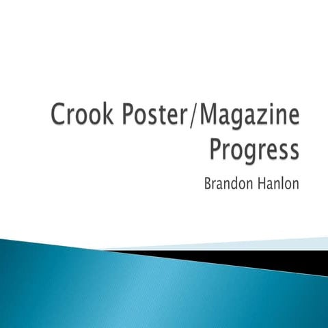 Crook editing progress | PPTX