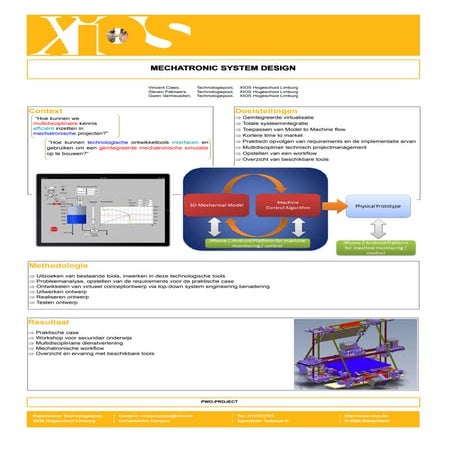 Mechatronic System Design | PDF