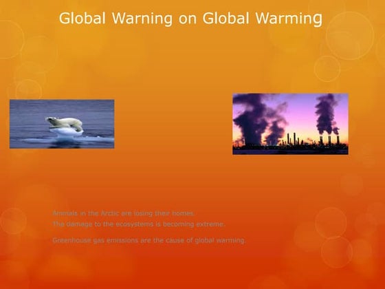 global warming | PPT