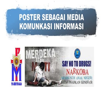 Poster sebagai media informasi | PPTX