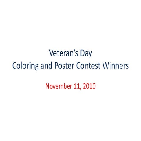Poster winners | PPTX