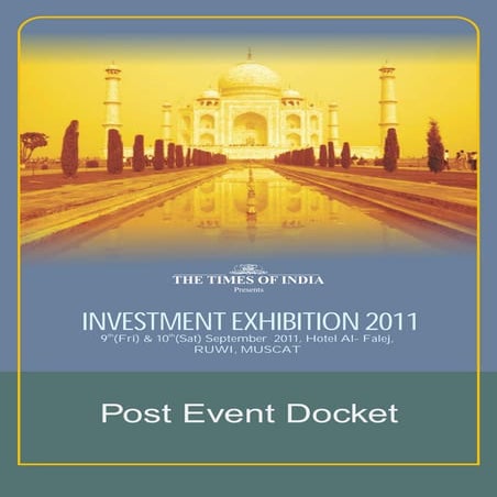 Post event docket muscat - 2011 | PDF