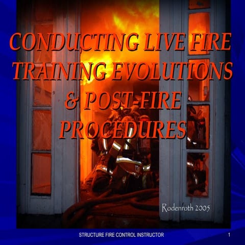 Post fire procedures | PPT