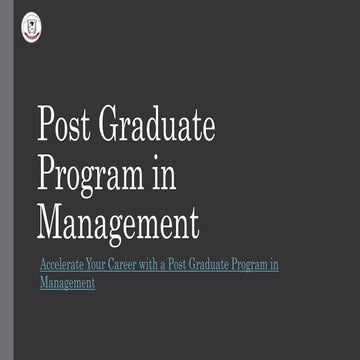 Post Graduate Program in Management.pptx
