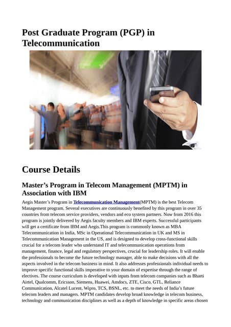 Indian Tower Industry - The Way Forward | PPT